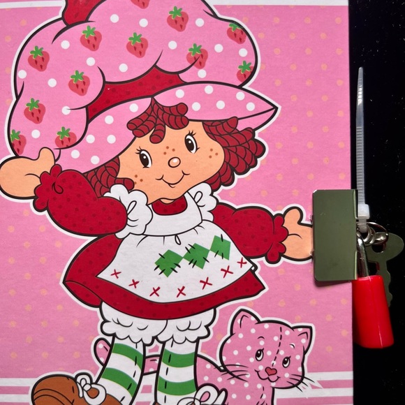 Strawberry Shortcake | Office | 8s Vintage Strawberry Shortcake Journal ...